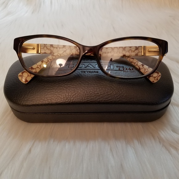 Coach | Accessories | Coach Rx Eyeglasses Coach Carriage On Temples ...